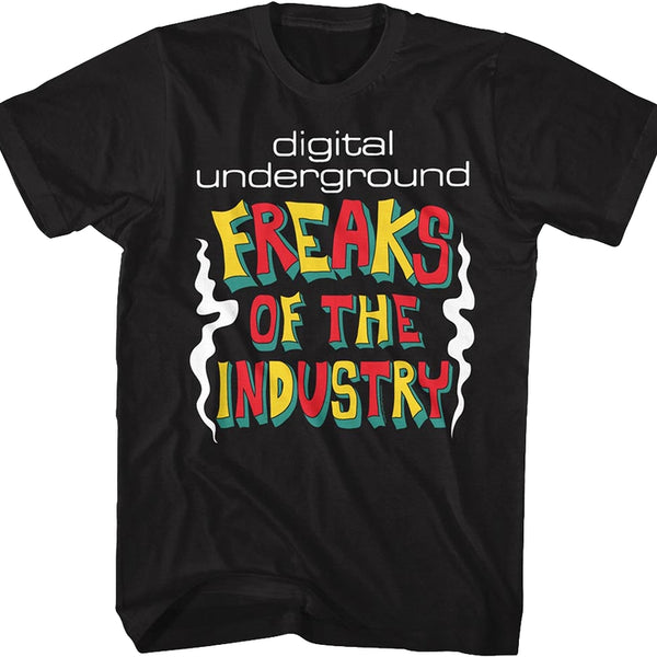 Freaks of the Industry T-Shirt: Digital Underground Mens T-shirt