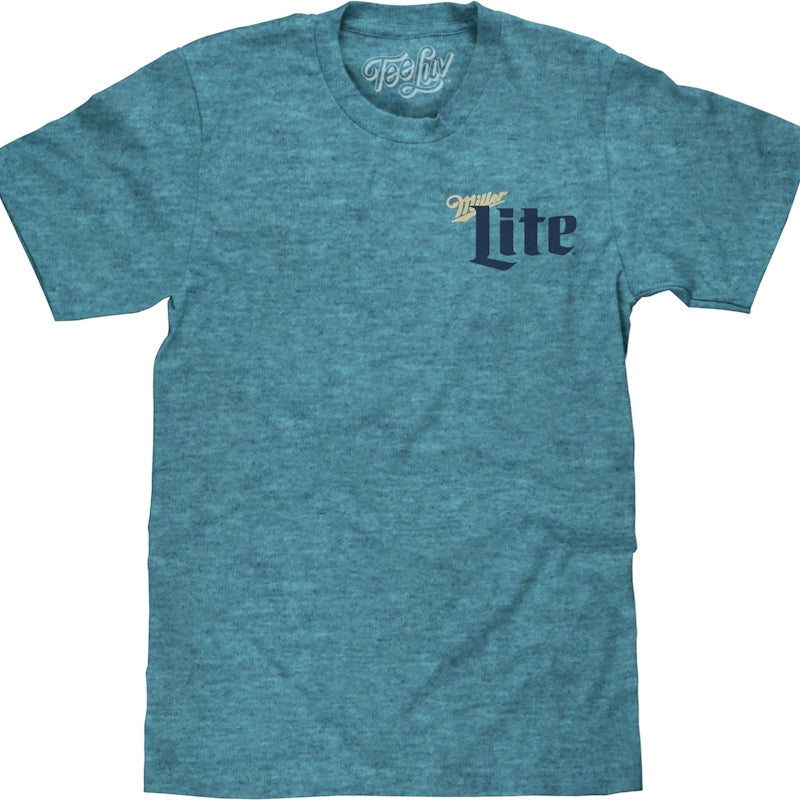 Front & Back Miller Lite T-Shirt