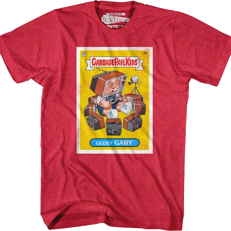 Geeky Gary Garbage Pail Kids T-Shirt
