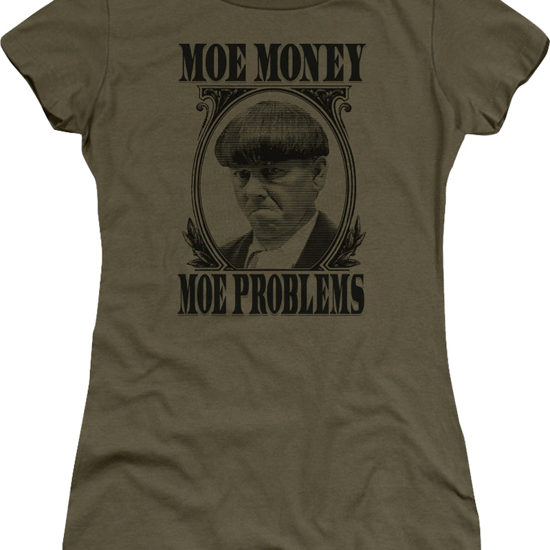 Junior Moe Money Moe Problems Three Stooges Shirt