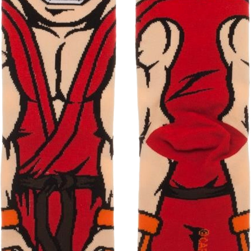 Ken Masters Street Fighter Socks