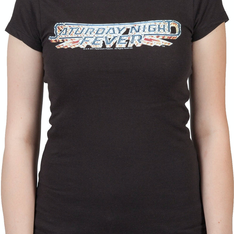 Ladies Saturday Night Fever Shirt: Saturday Night Fever Junior T-shirt