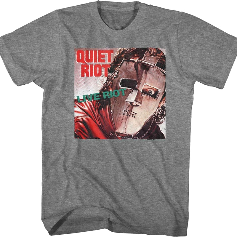 Live Riot Quiet Riot T-Shirt