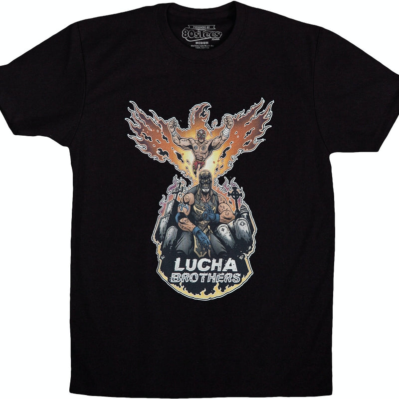 Lucha Brothers Luchador T-Shirt: Wrestling Mens T-Shirt