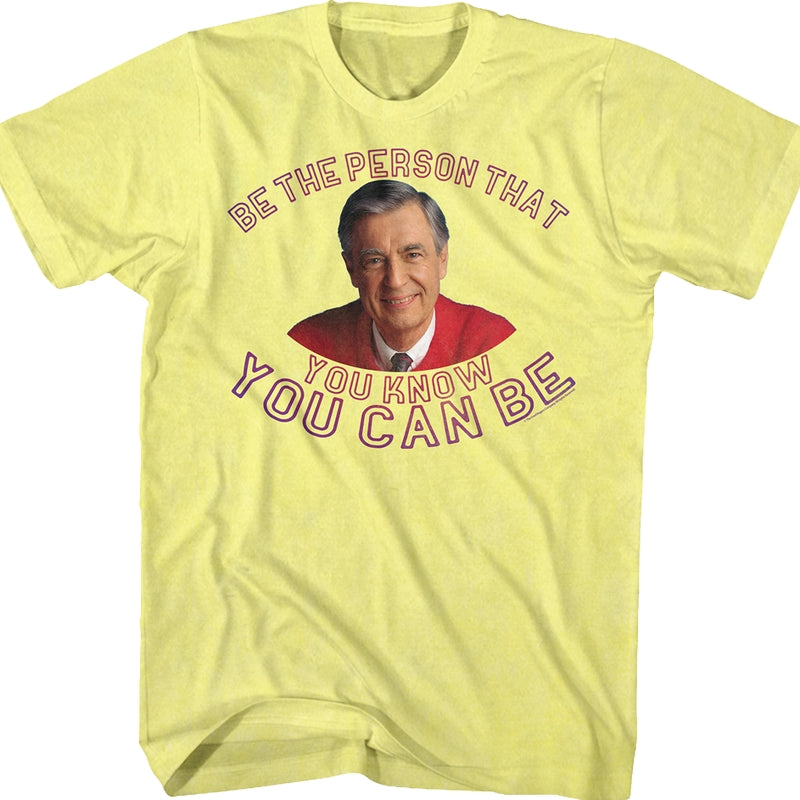 Mr Rogers Motivational T-Shirt: Mr Rogers Mens T-shirt