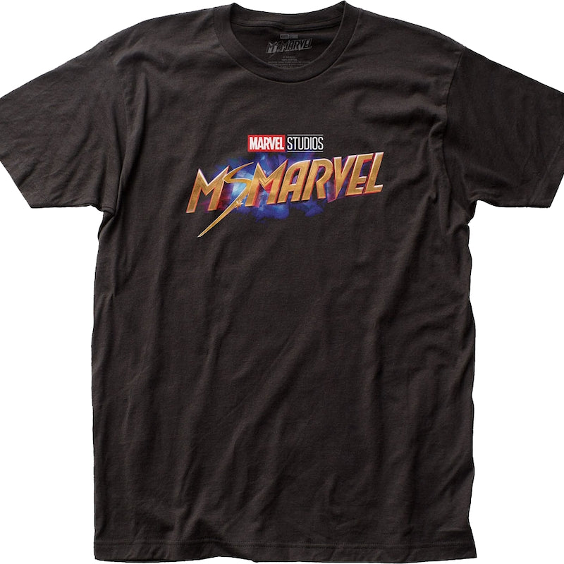 Ms. Marvel Logo Marvel Comics T-Shirt