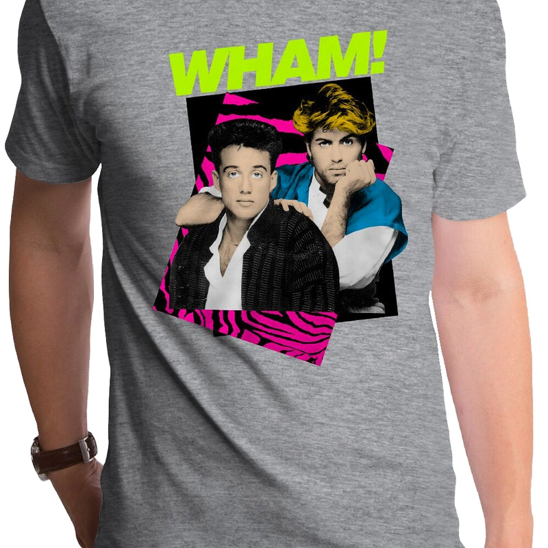 Neon Stripes Wham T-Shirt