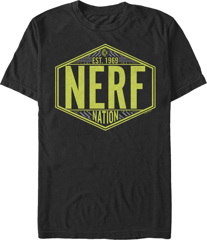 Nerf Nation Est. 1969 Nerf T-Shirt