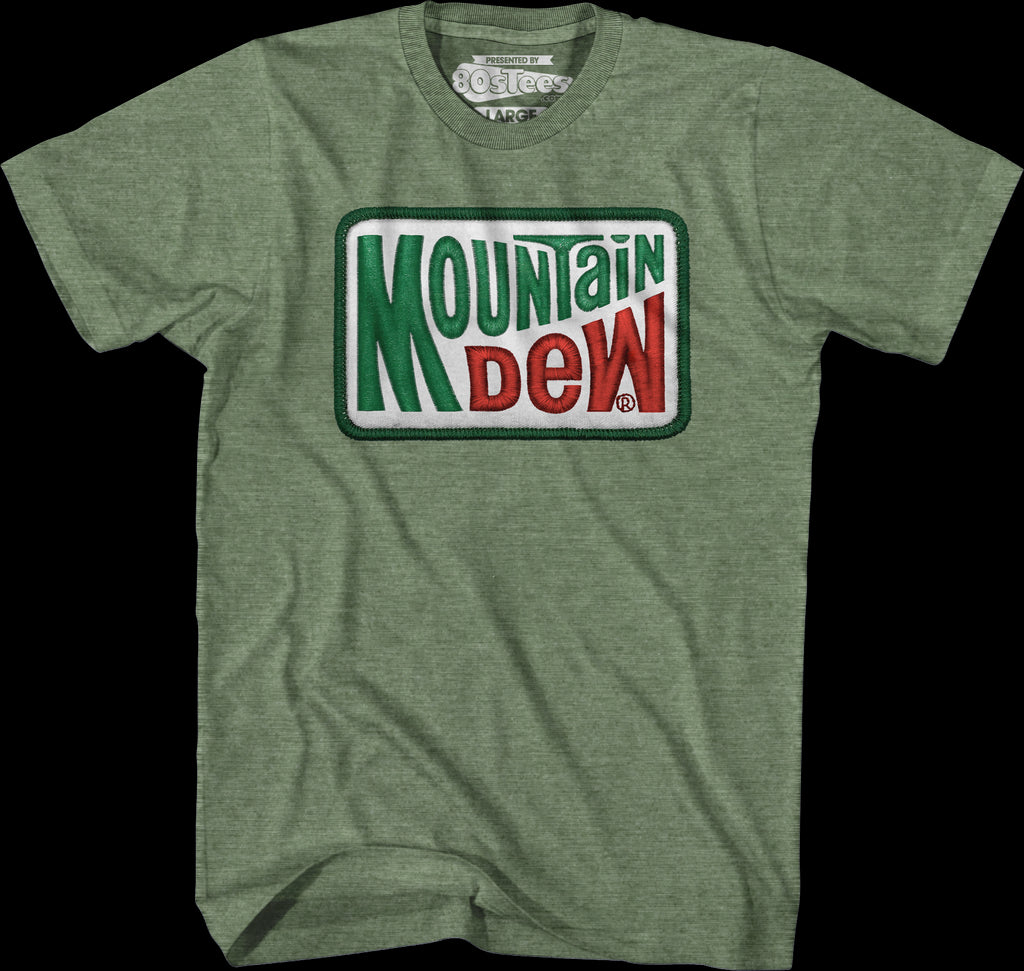 Patch Logo Mountain Dew T-Shirt