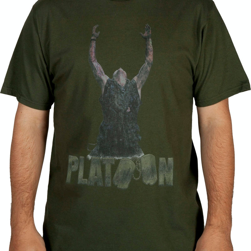 Platoon Logo Shirt: 80s Movies Platoon T-shirt
