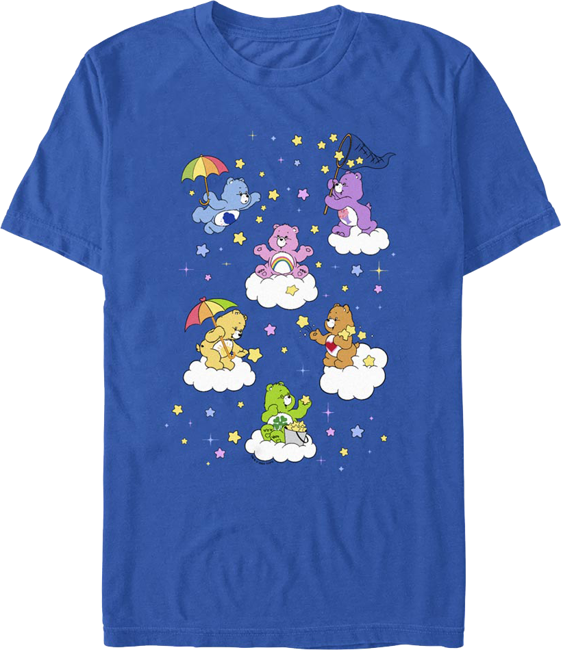 Raining Stars Care Bears T-Shirt