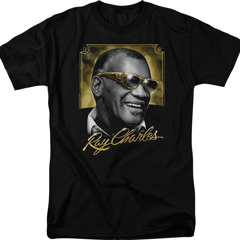 Ray Charles T-Shirt: Ray Charles Mens T-Shirt