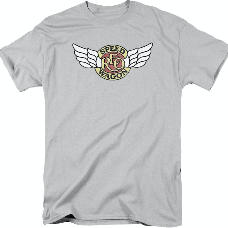 REO Speedwagon Logo T-Shirt: REO Speedwagon Mens T-Shirt