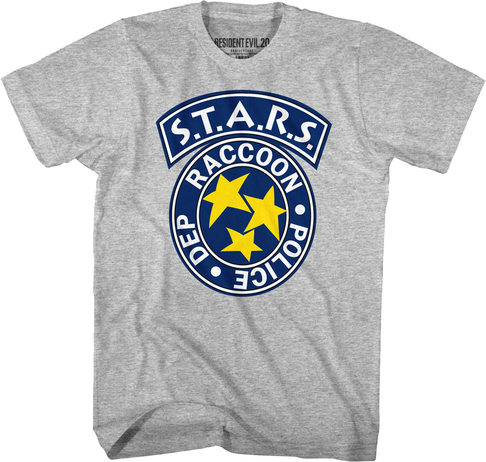 Retro S.T.A.R.S. Resident Evil T-Shirt