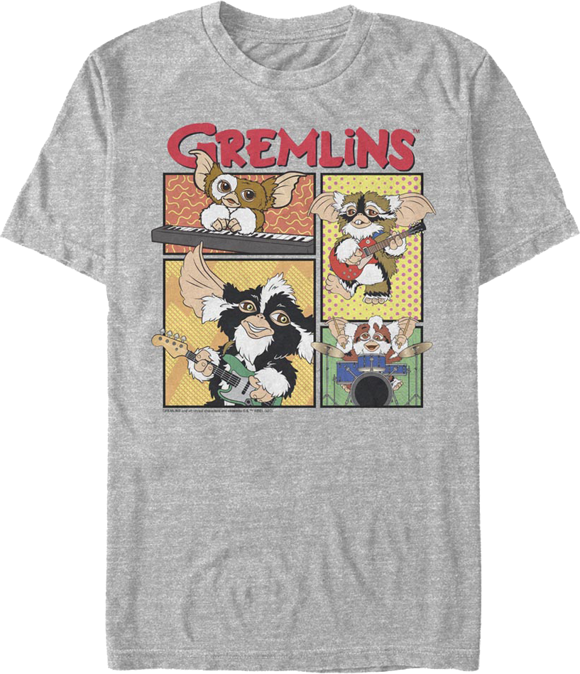 Rock Band Gremlins T-Shirt