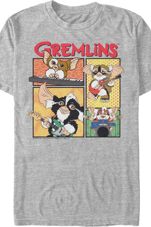 Rock Band Gremlins T-Shirt