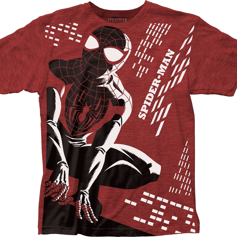 Rooftop Spider-Man T-Shirt Marvel Comics