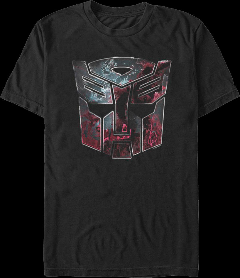 Rusted Autobots Logo Transformers T-Shirt
