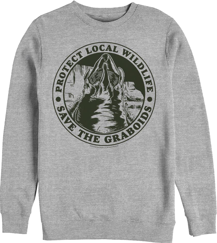 Save The Graboids Tremors Sweatshirt