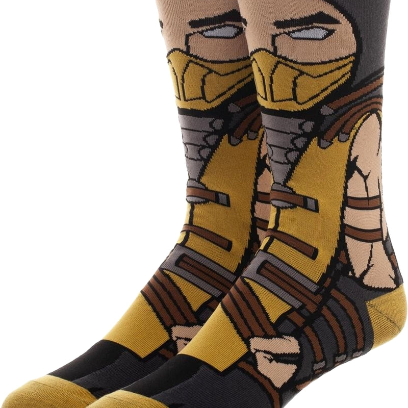 Scorpion Mortal Kombat Socks