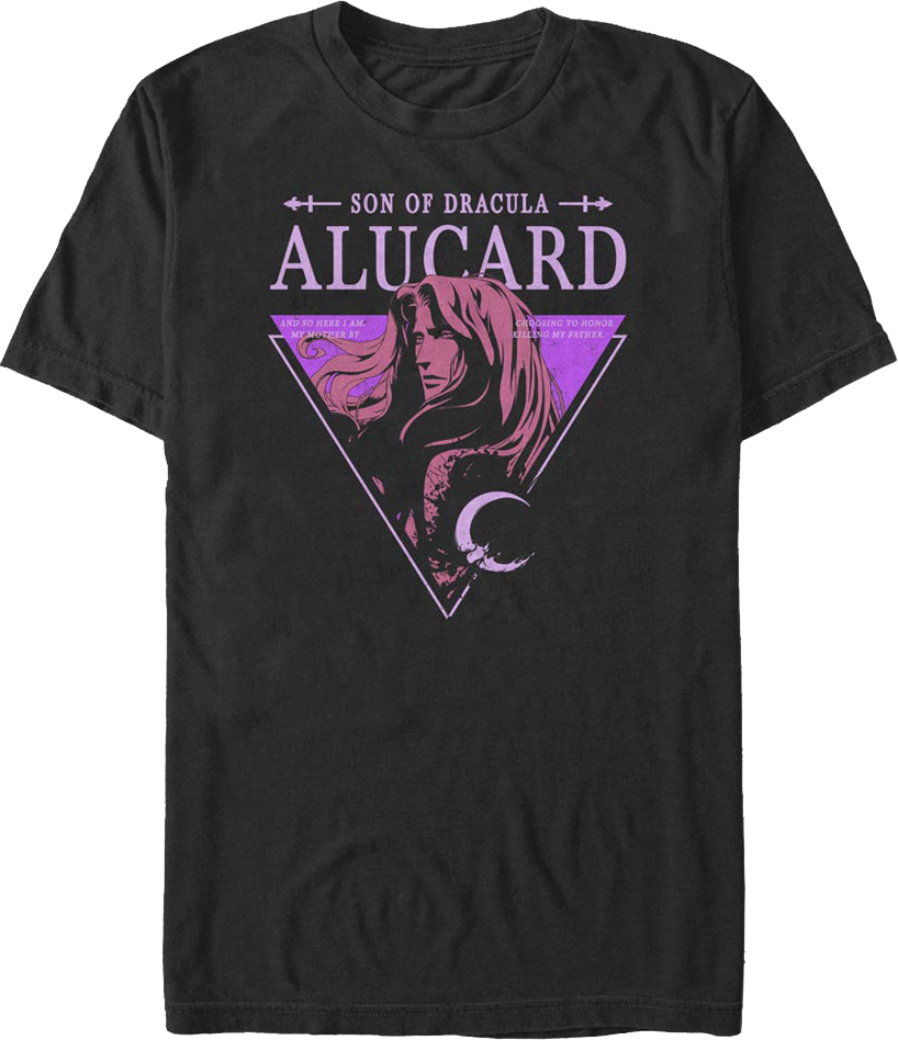Son Of Dracula Alucard Castlevania T-Shirt