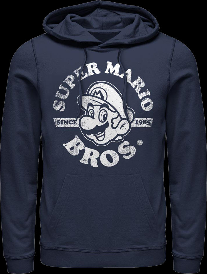 Super Mario Bros. Distressed Since 1985 Nintendo Hoodie
