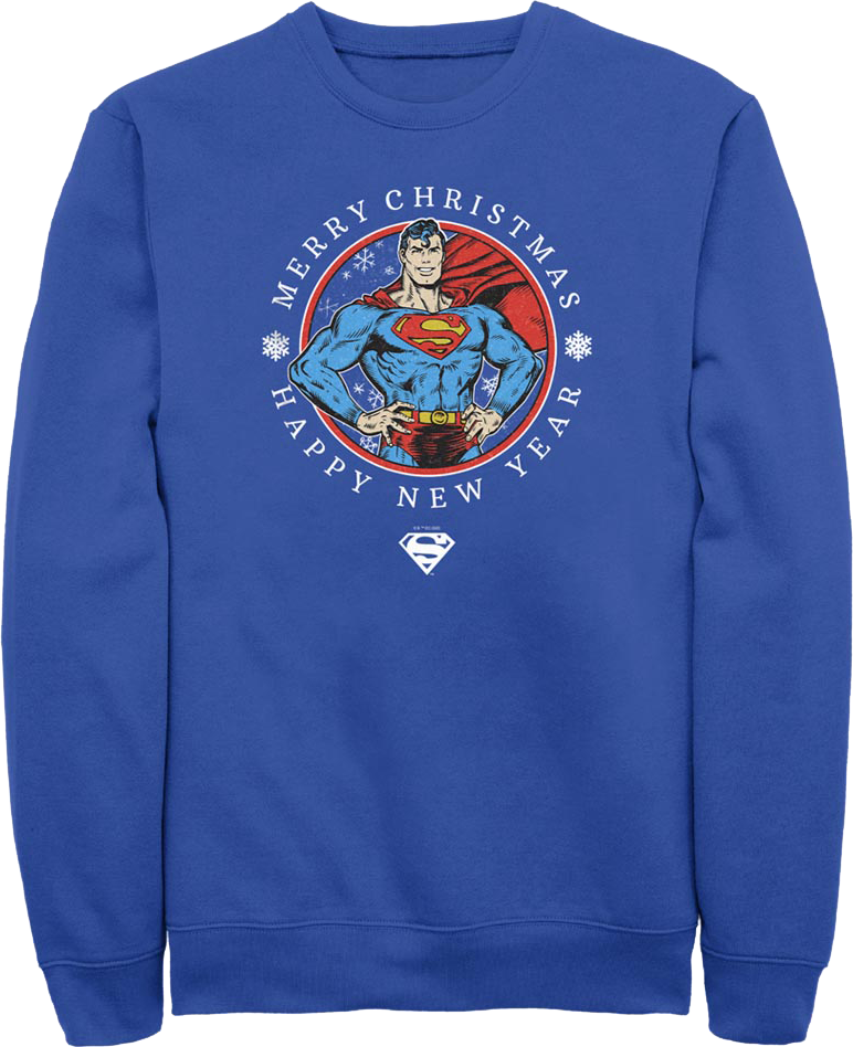 Superman Christmas Logo Superman/Batman Graphic From A WB Store