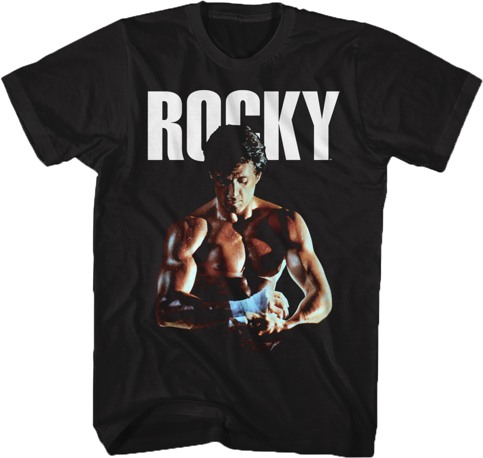 Taped Fist Rocky T-Shirt: Rocky Mens T-Shirt