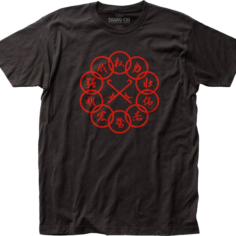 Ten Rings Logo Shang-Chi and the Legend of the Ten Rings T-Shirt
