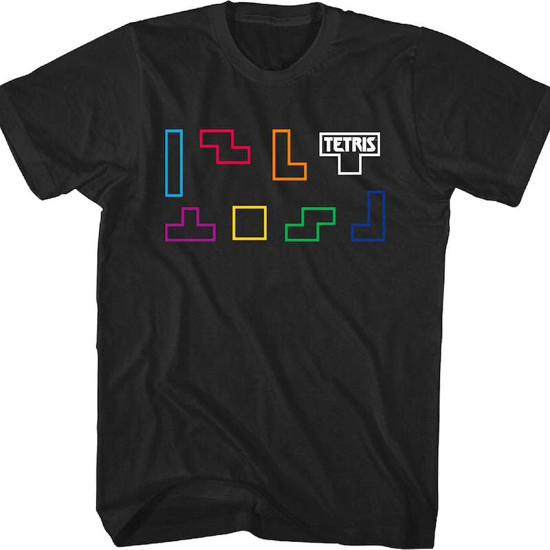 Tetrominoes Tetris Shirt