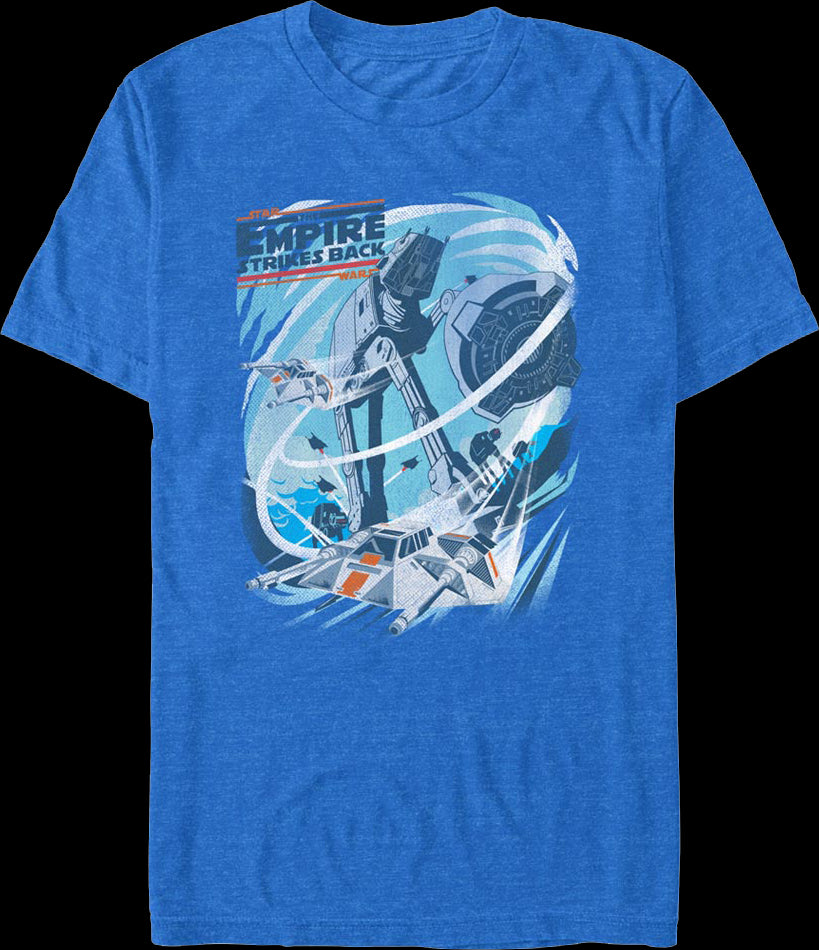 The Empire Strikes Back Battle Of Hoth Star Wars T-Shirt