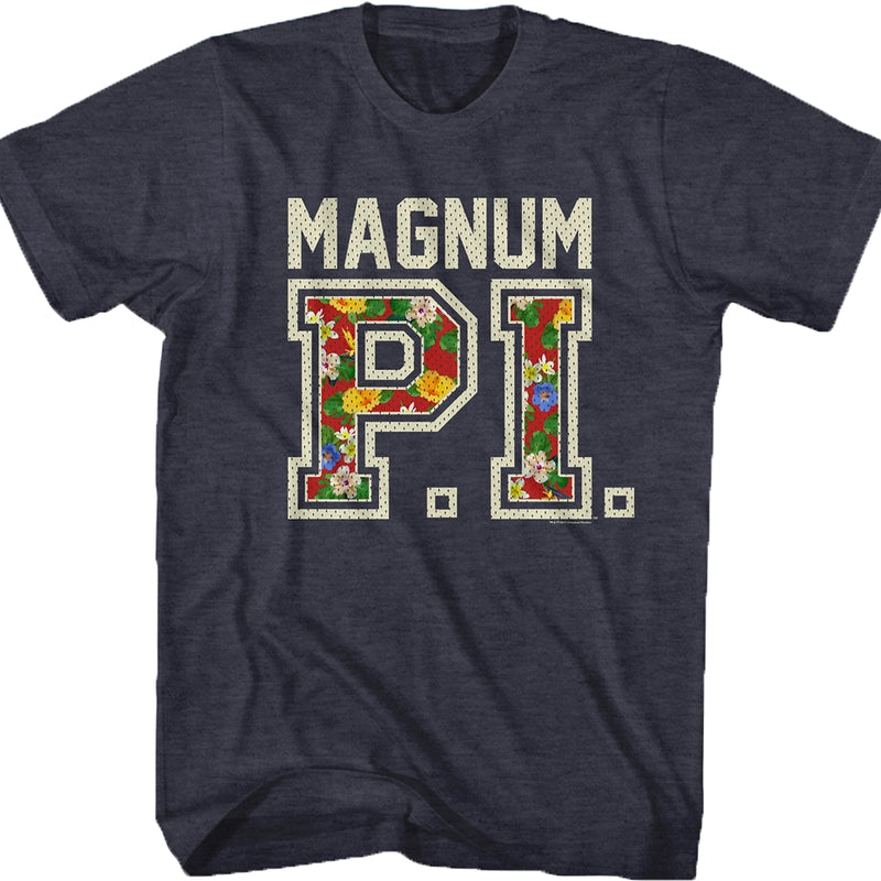 Varsity Magnum PI T-Shirt: Magnum PI Mens T-Shirt