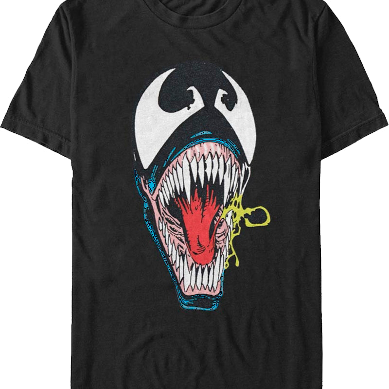 Venom Fangs Marvel Comics T-Shirt