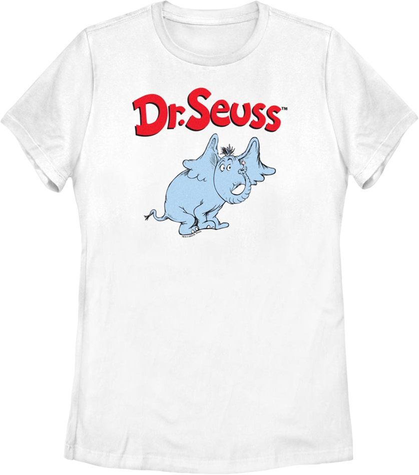 Womens Horton The Elephant Dr. Seuss Shirt