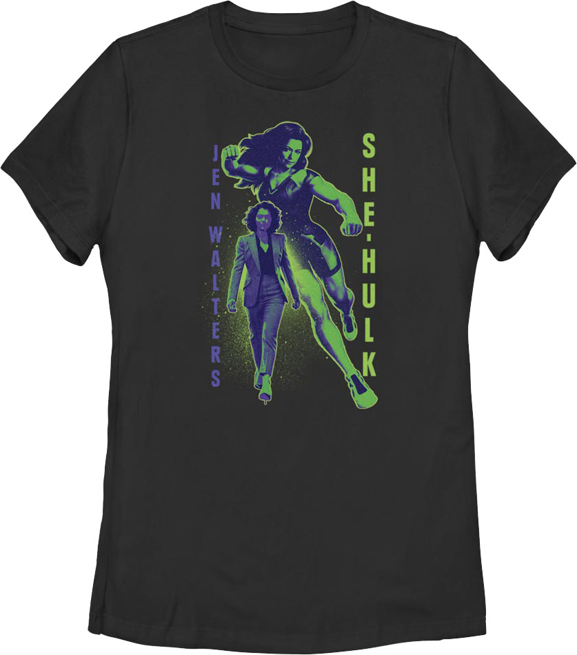 Womens Jen Walters She-Hulk Marvel Comics Shirt