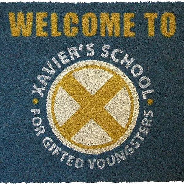 X-Men Welcome To Xavier's School Marvel Comics Doormat